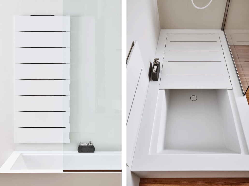 Vasca e doccia insieme: Rexa Design