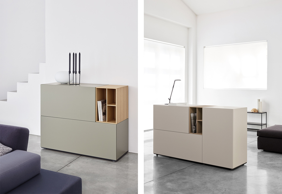 Contenitori componibili per ogni ambiente: Brick by Caccaro