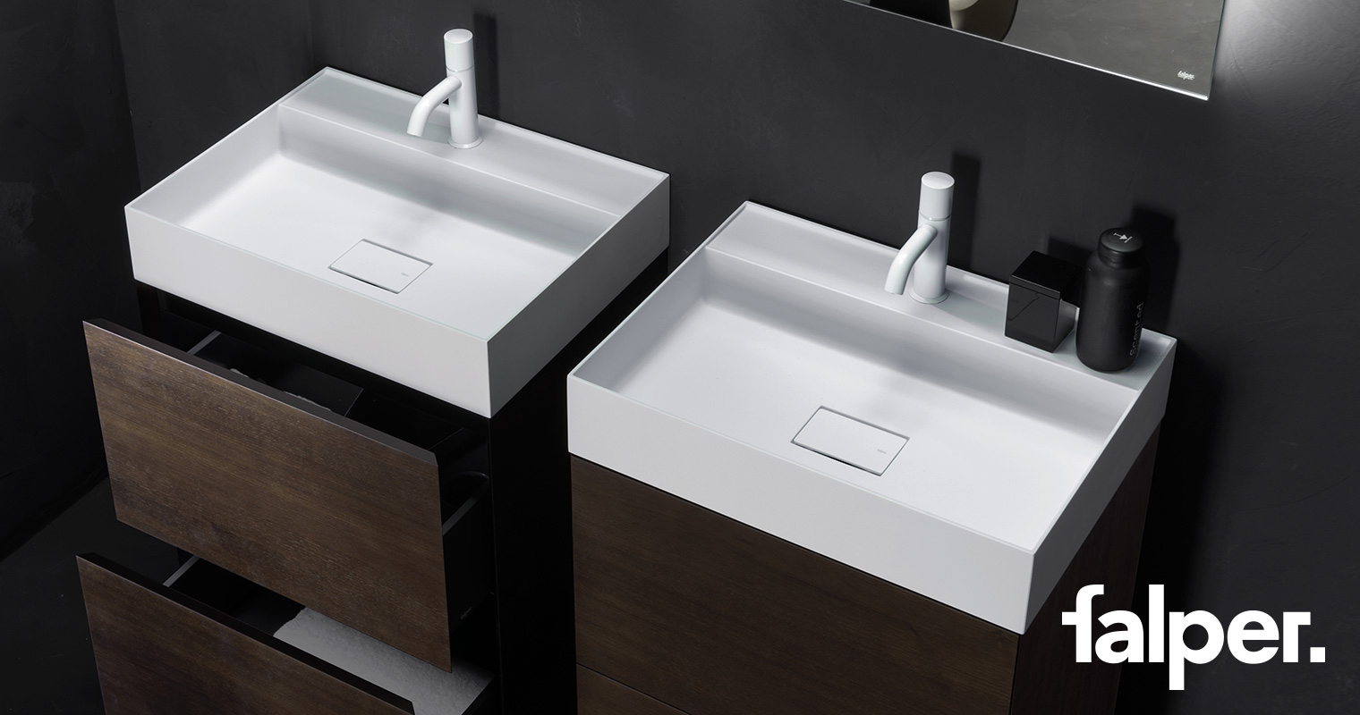 Bathroom furniture by Falper: discover the new dimension