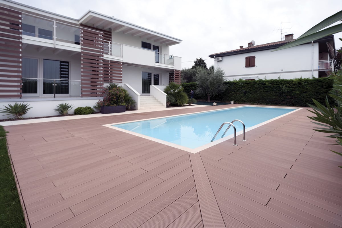 Legno composito per esterni 100% Made in Italy