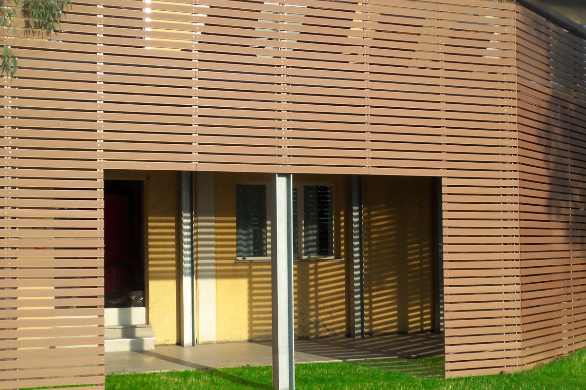 Legno composito per esterni 100% Made in Italy