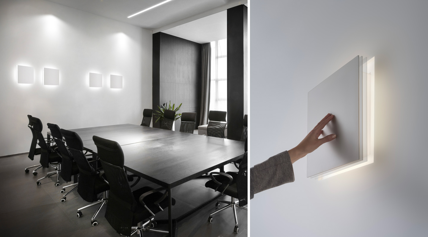 AlDecimo Led sliding wall lamp