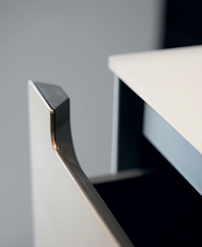 New wood finish for Edge by Falper