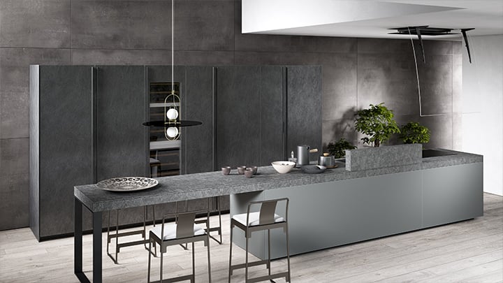 Valcucine: new finishes and special elements