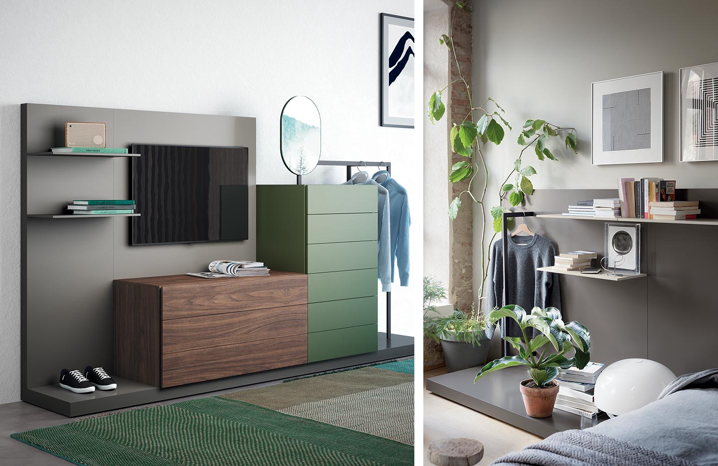 Novamobili modular furniture system: pared-back look and versatility