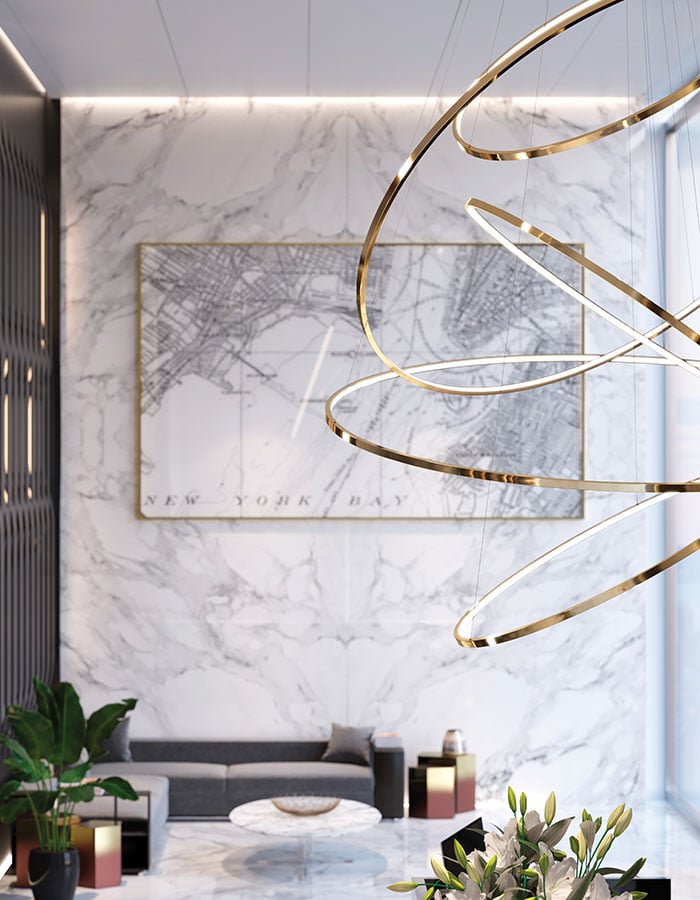 Bespoke handmade sculptural lighting Cameron Design House