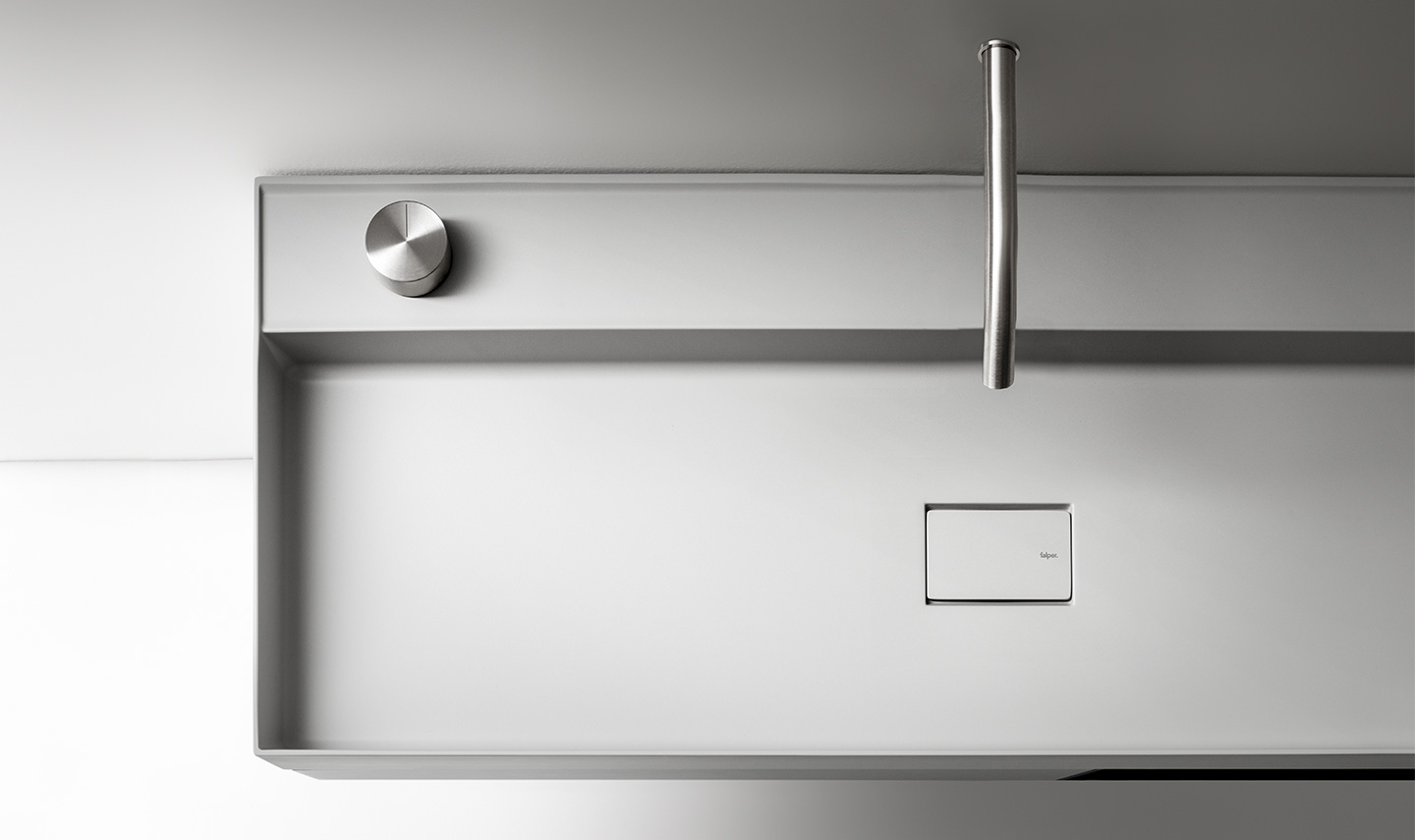 Falper, new stainless steel taps with an unmistakable identity
