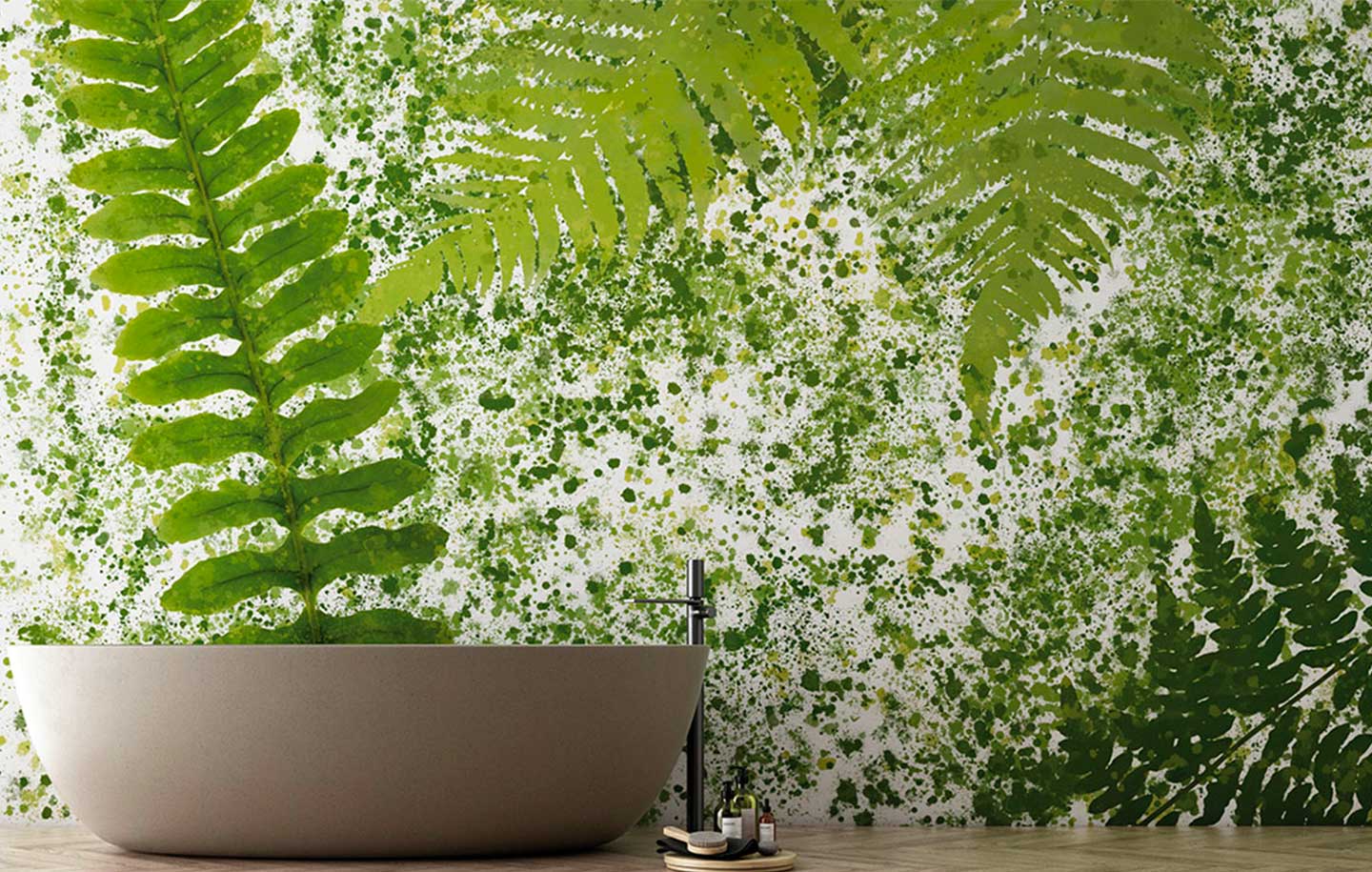 Wallpapers and stoneware coverings made in Italy by I-design