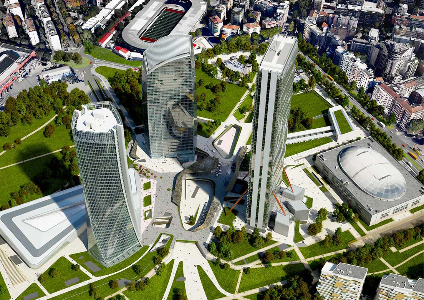 Libeskind chooses Air Technology Gammastone. Discover the project