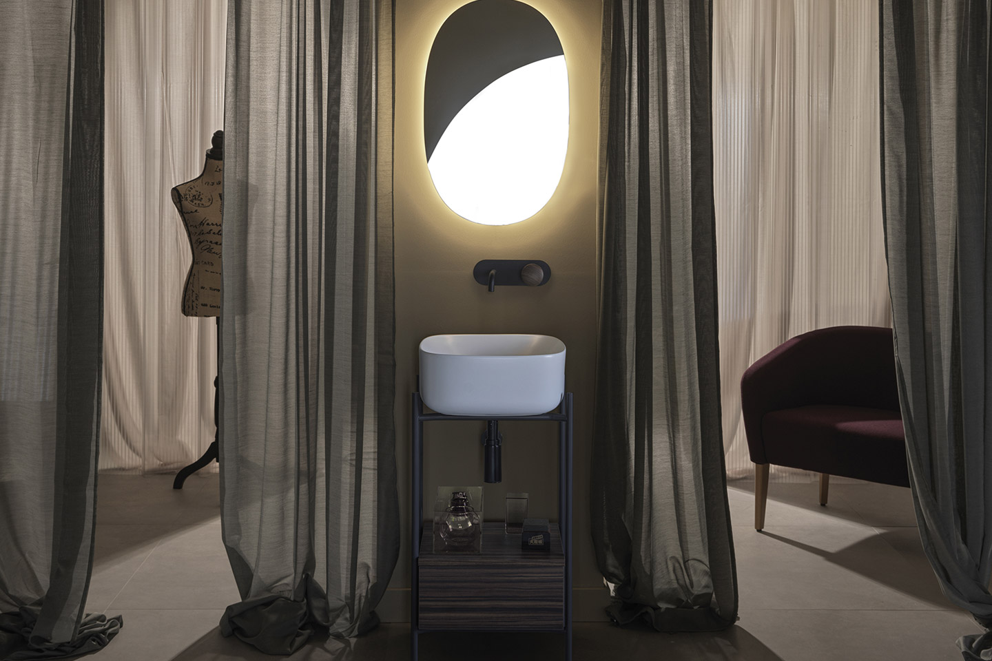 Bathroom collection DIVA, the Scarabeo new idea