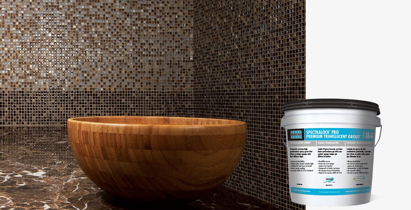 Weather-resistant membranes, adhesives, grouts and sealants: Laticrete