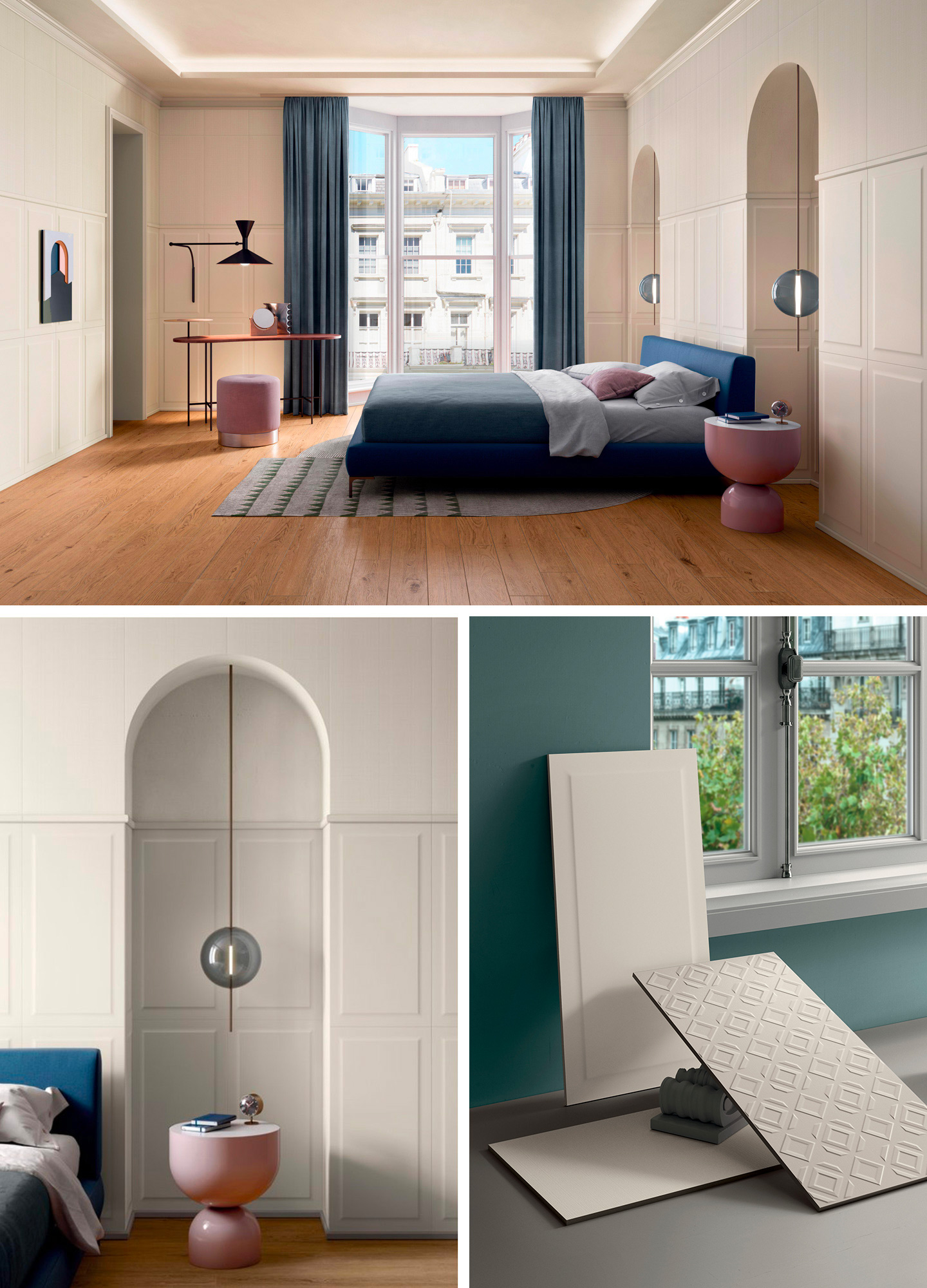 Rivestimenti colore 3D: scopri le boiseries Marca Corona