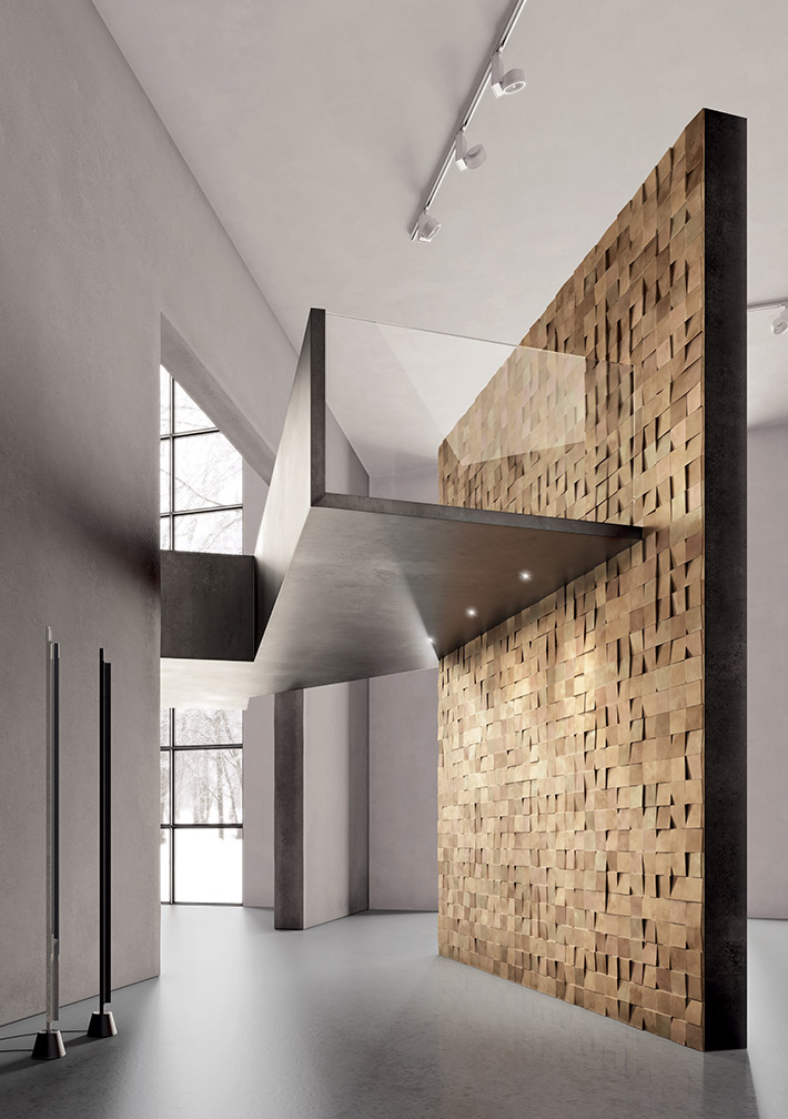 Decorative metal surfaces for architecture De Castelli