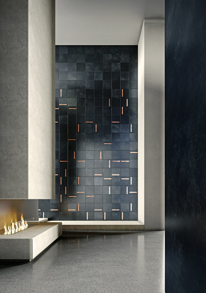Decorative metal surfaces for architecture De Castelli