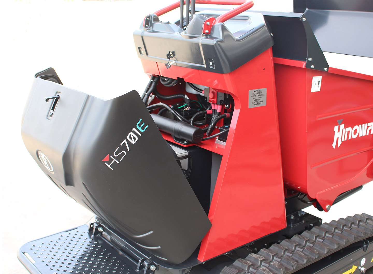 Nuovo minidumper elettrico Hinowa: maggiori prestazioni per interni ed ...