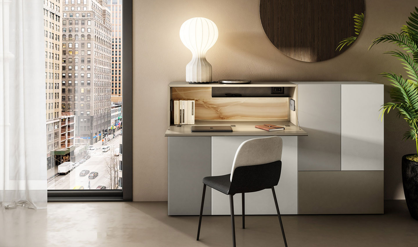 Lago Home Office, modular furniture for contemporary living