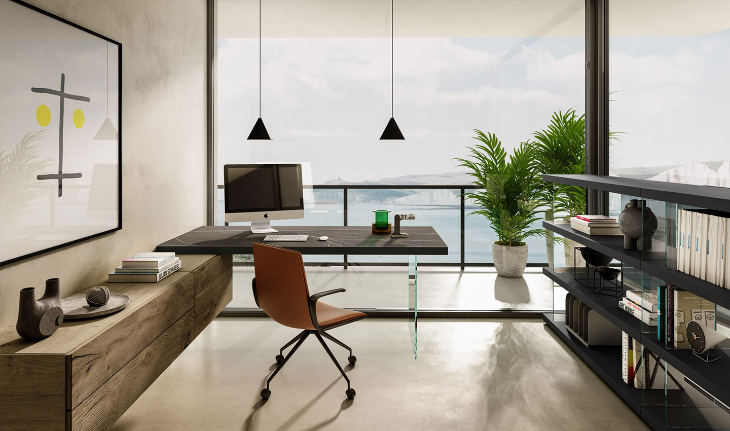 Lago Home Office, modular furniture for contemporary living