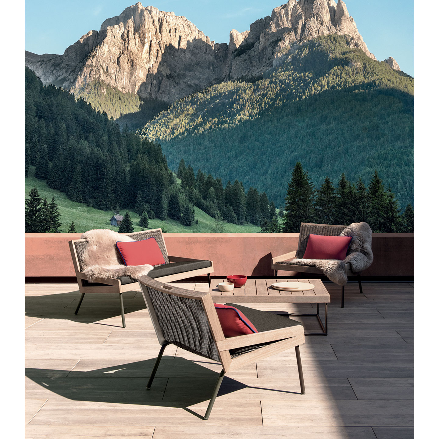 Ethimo, new collections for high-altitude outdoor living