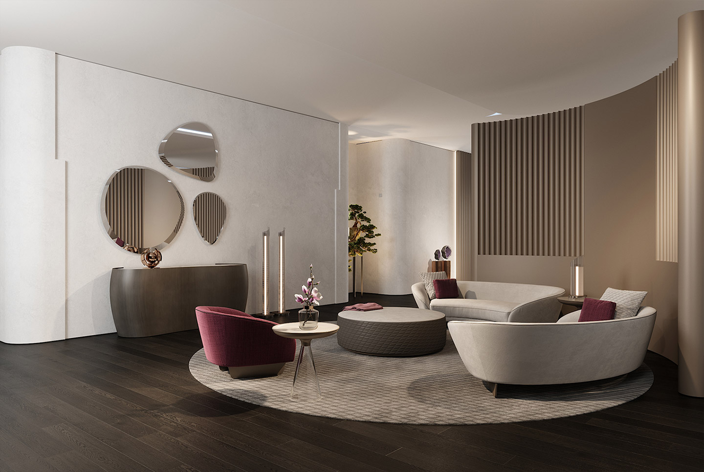 Reflex Capsule 2020 furnishings: industrial processes and handcrafted ...