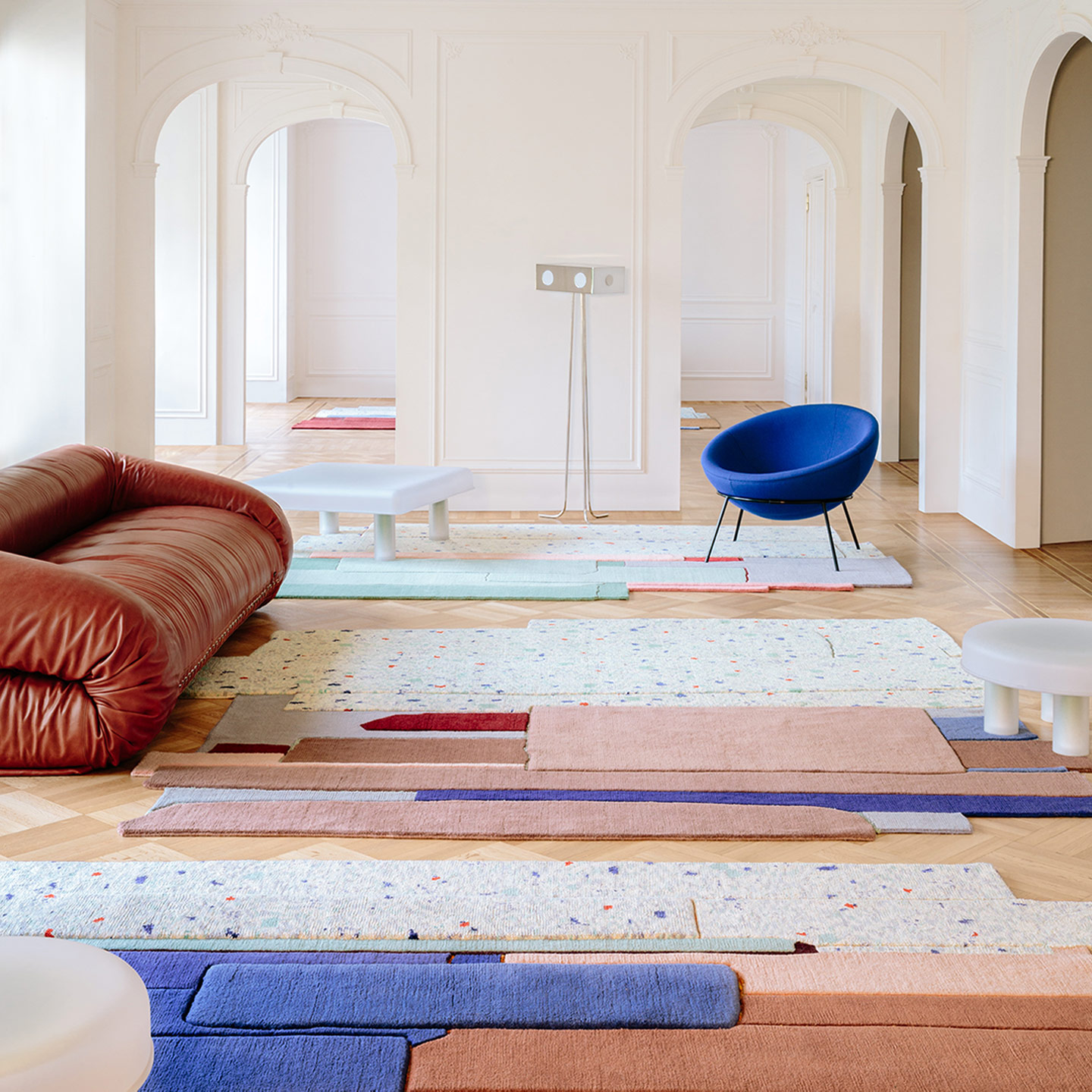 cc-tapis PATCHA: handmade rugs designed by Patricia Urquiola