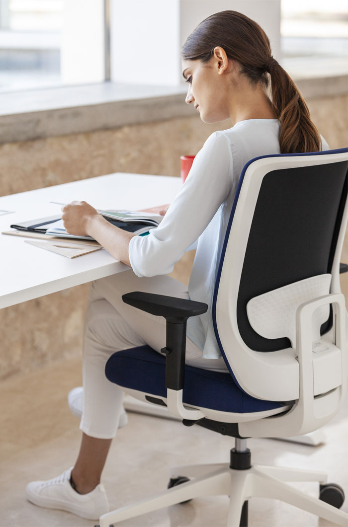 The office chair that takes care of you: TRIM by Actiu