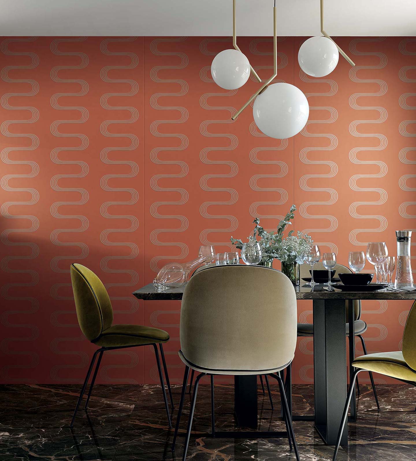 The art of Venetian textiles on large ceramics slabs I FILATI DI REX by ...