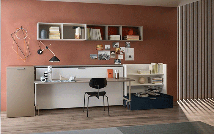 Clei, multi-functional furniture that expands domestic spaces