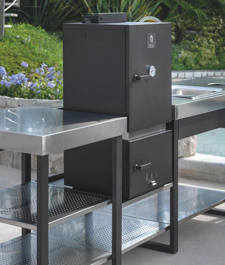 Outdoor kitchens Fogher: modularity, design and functionality. New 3D ...