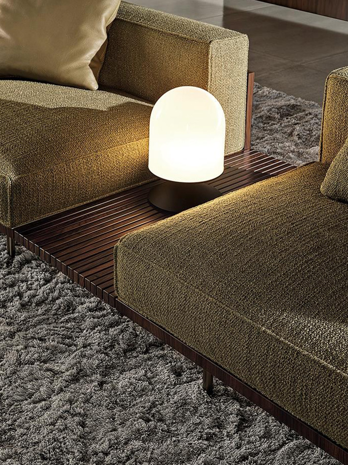 Minotti introduces Brasilia: Marcio Kogan / studio mk27 design