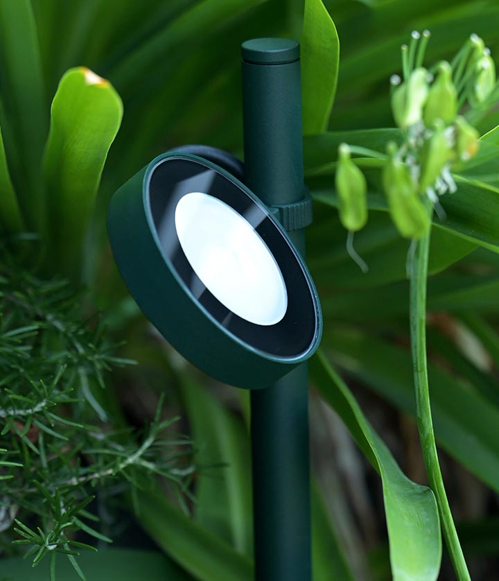 Outdoor lighting Platek: new Green Forest nuance