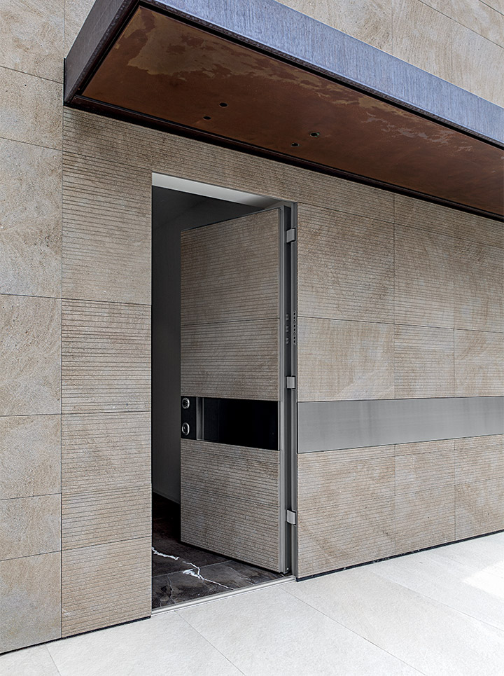 Create your ideal entrance with Oikos security doors