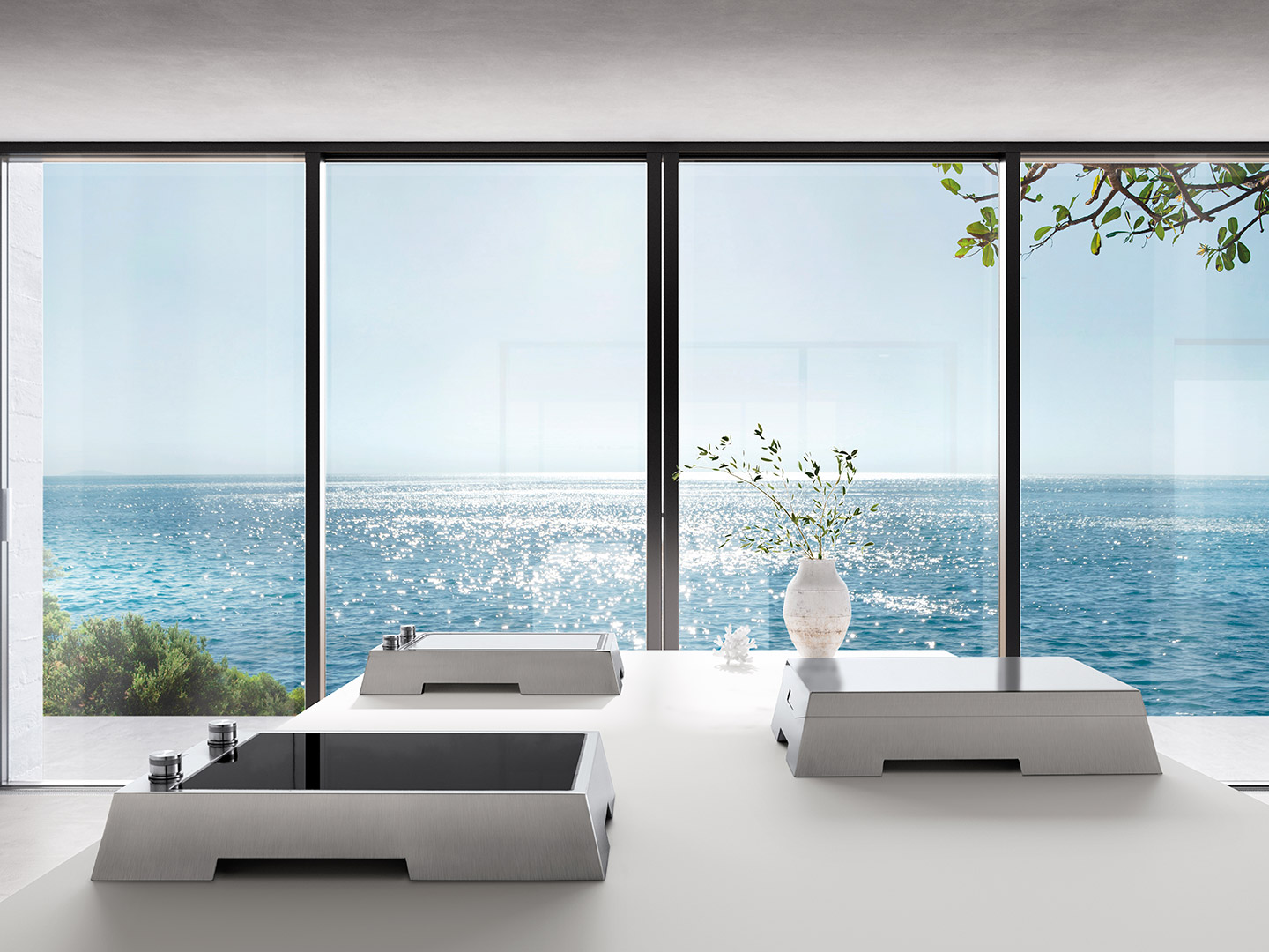 Barazza collection for outdoor kitchen: freedom turns on the imagination