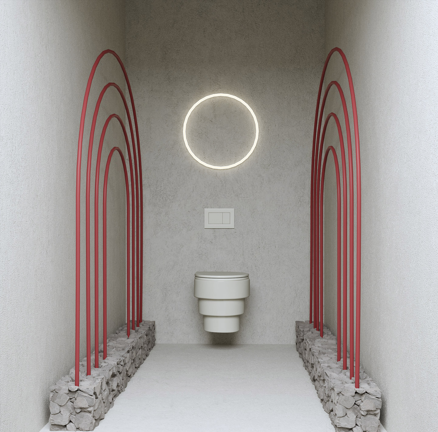 Finally, toilets with design