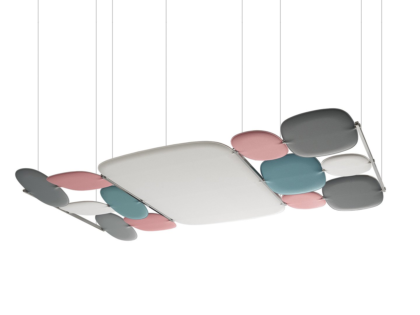 Modular sound-absorbing system Caimi Snowsound: aesthetic and acoustic performances