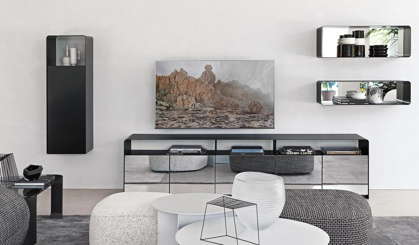 [⤓ Catalogo] Flou’s new system of furnishing: simplicity and functionality
