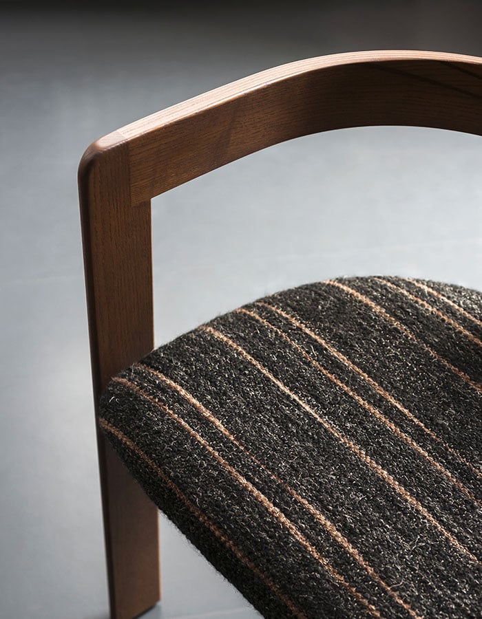 Tacchini Pigreco: the re-edition of the chair designed by Tobia Scarpa