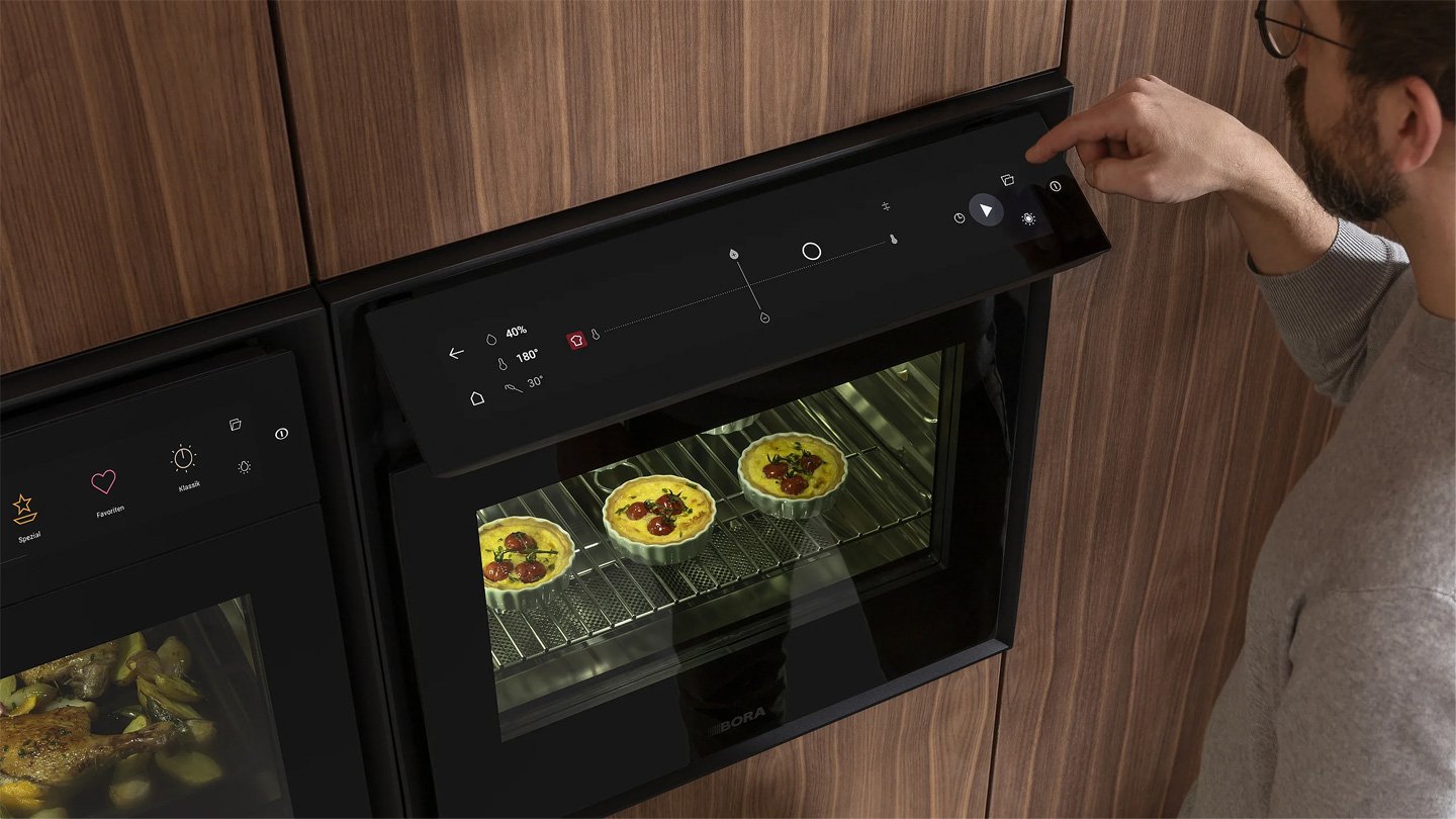 BORA X BO flex oven: steam baking to perfection