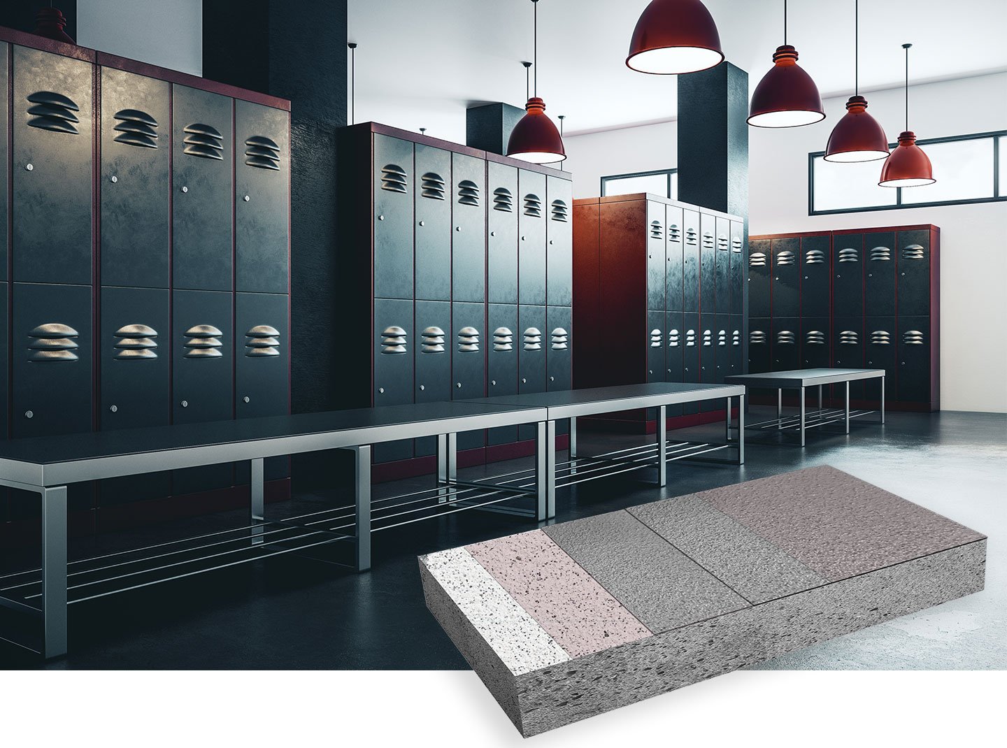 Laticrete resinous flooring with rapid installation: chemical, abrasion ...