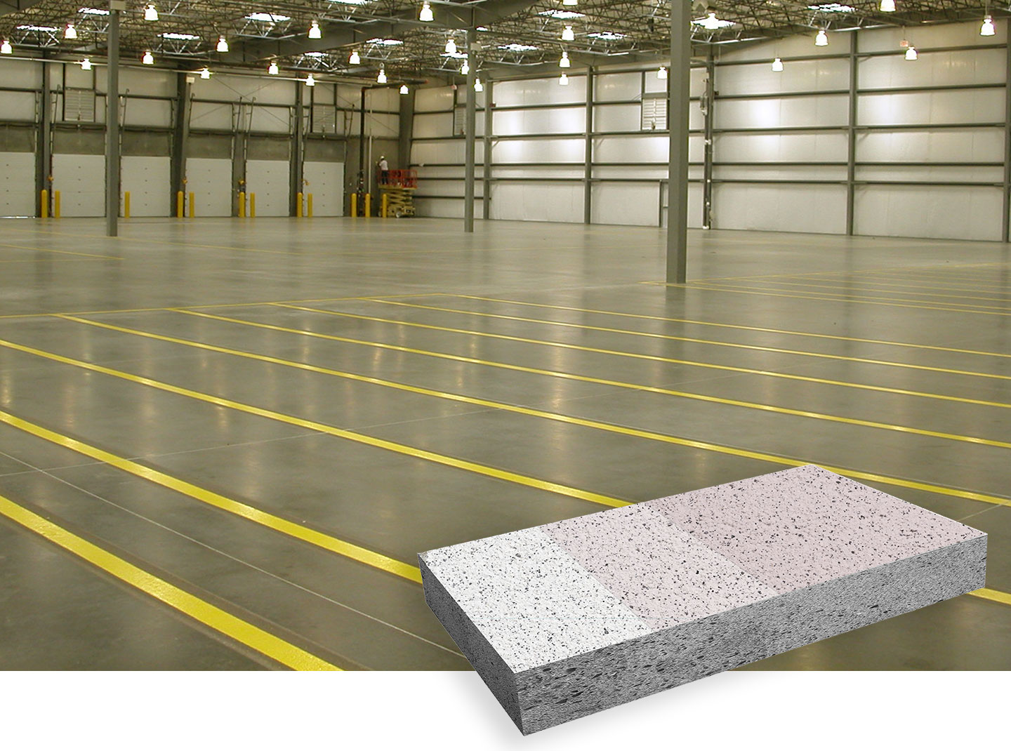 Laticrete resinous flooring with rapid installation: chemical, abrasion ...