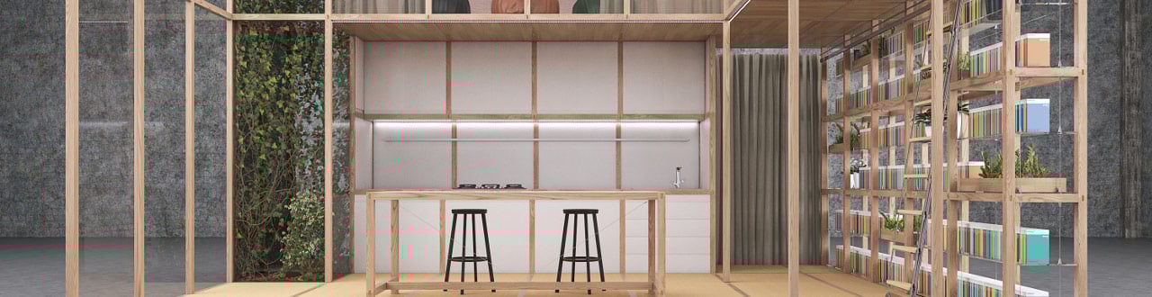 6x6: Wooden movable modular system | Archiproducts