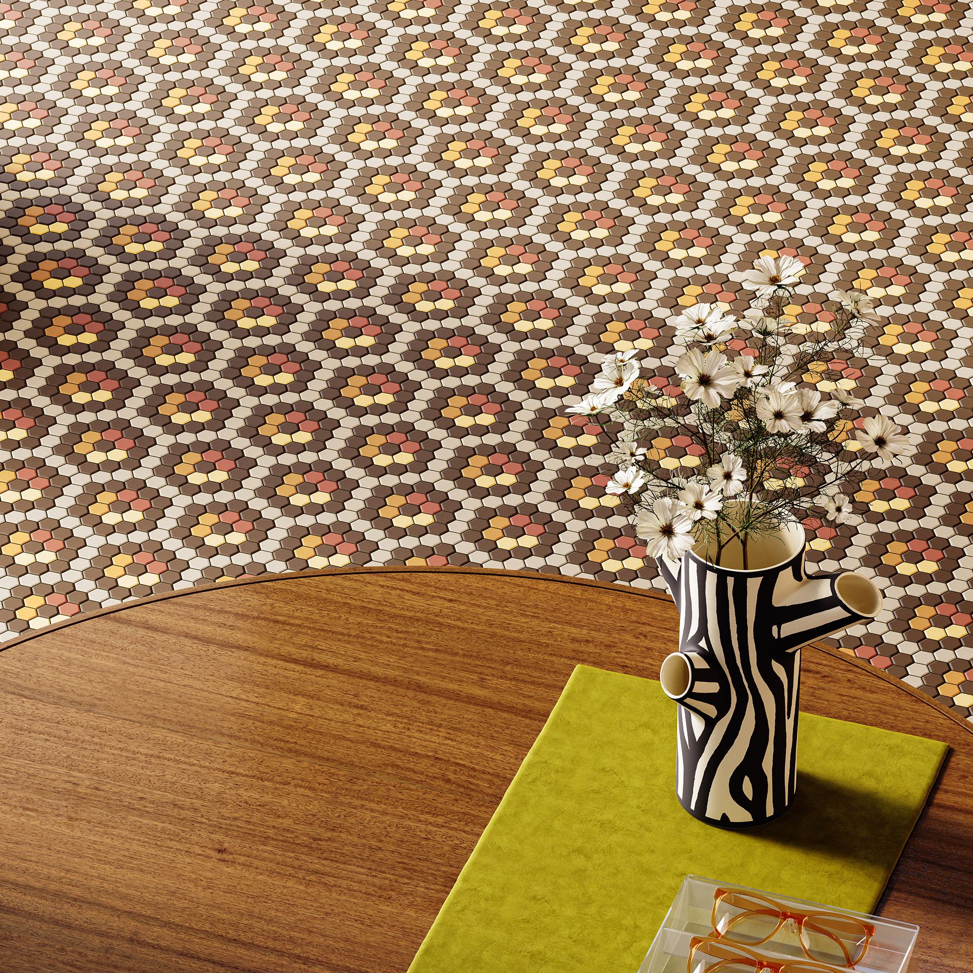 Appiani presents the new Eden ceramic mosaic