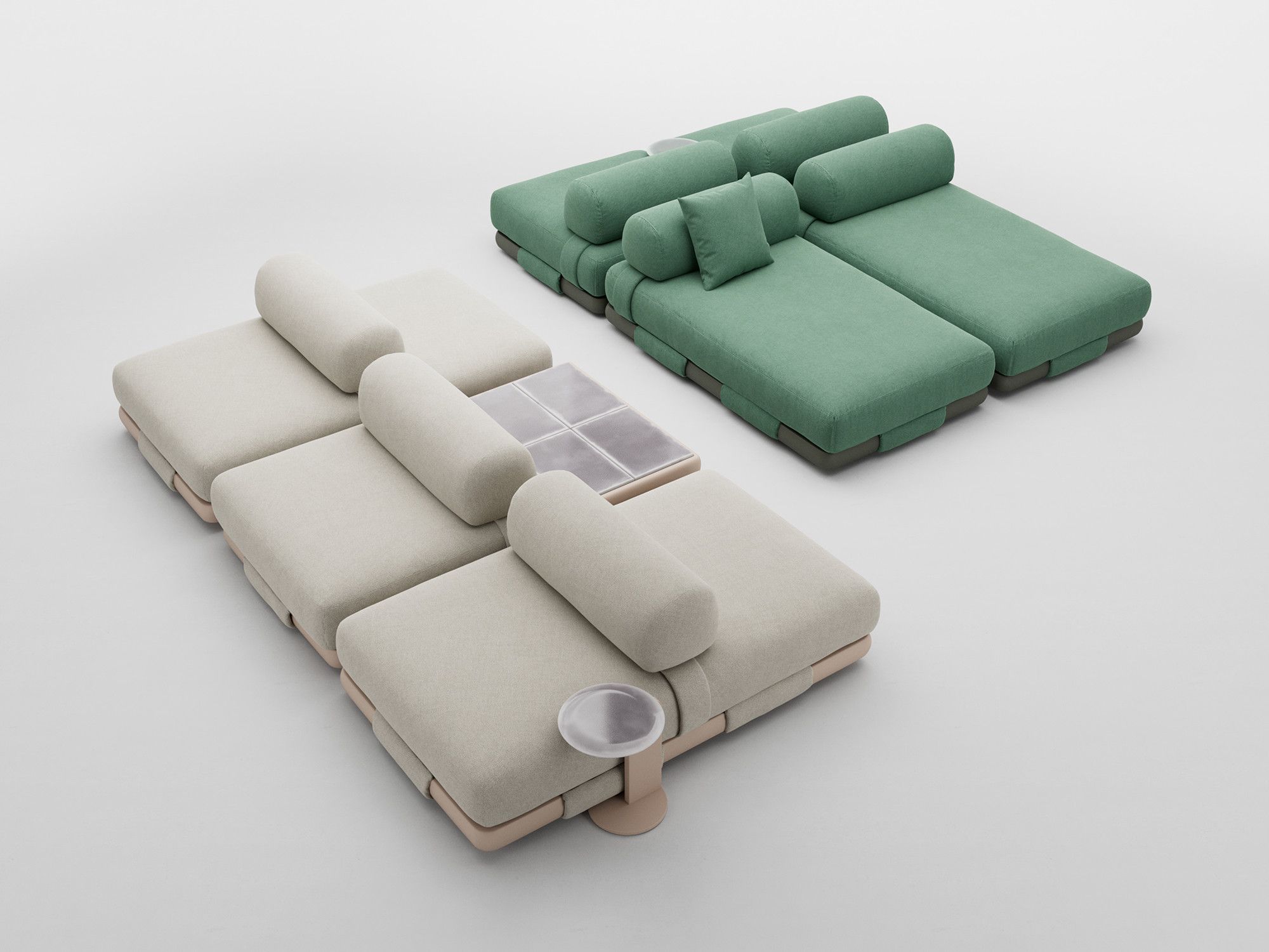 The new Kettal modular outdoor sofa designed by Patricia Urquiola
