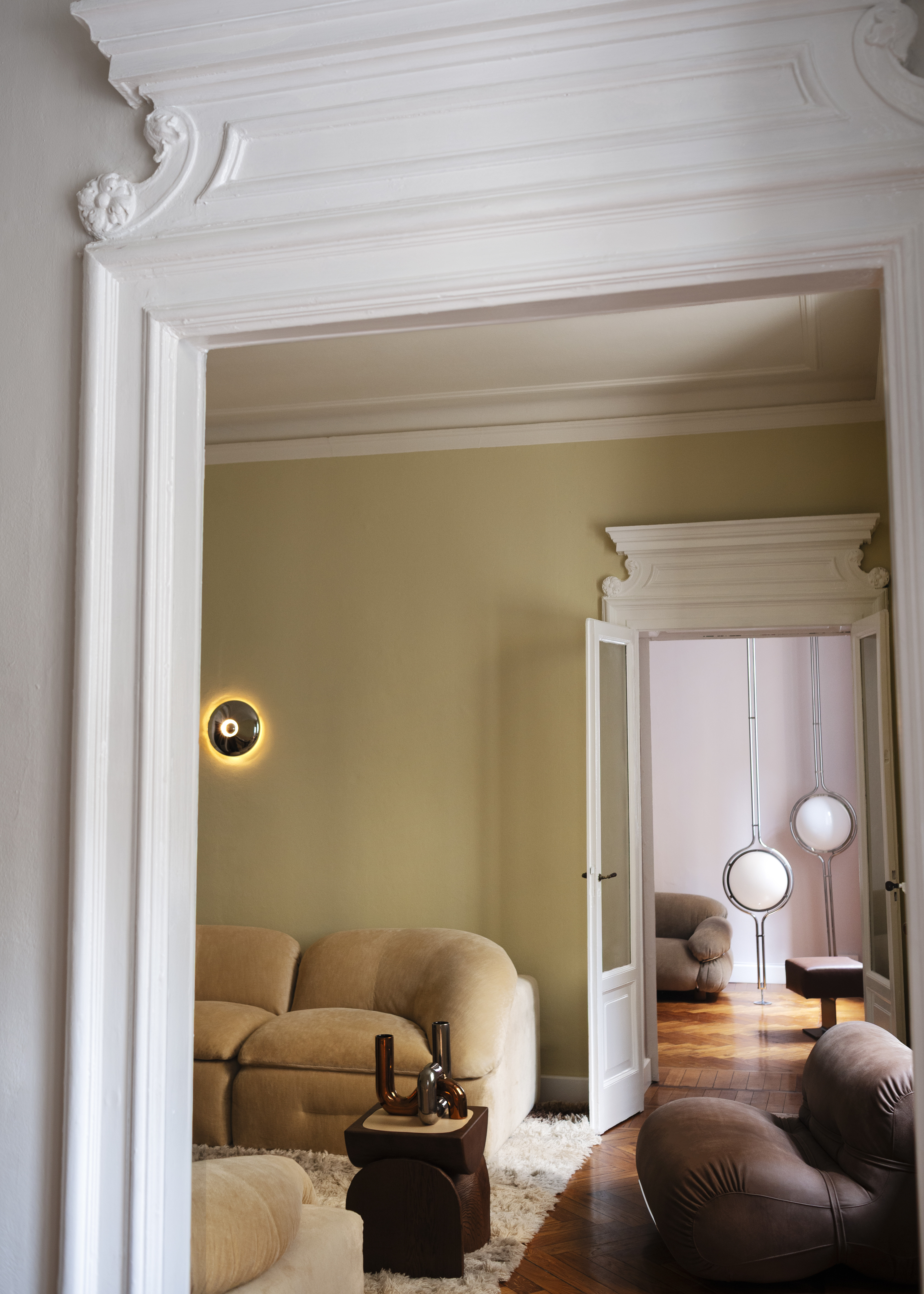 The new Tacchini showroom in the heart of Brera in Milan