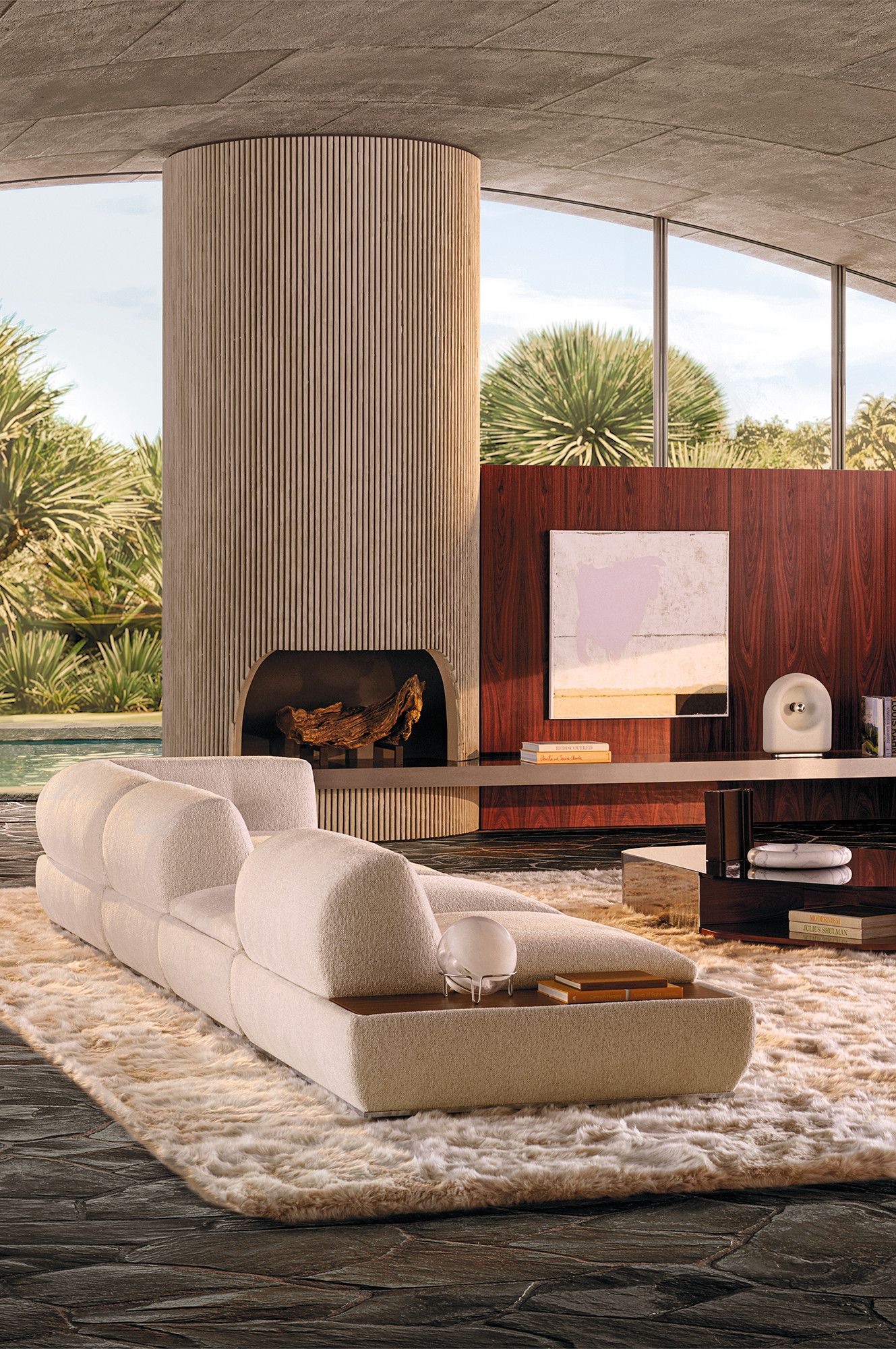 The 1970s-inspired Minotti sofas designed by Giampiero Tagliaferri