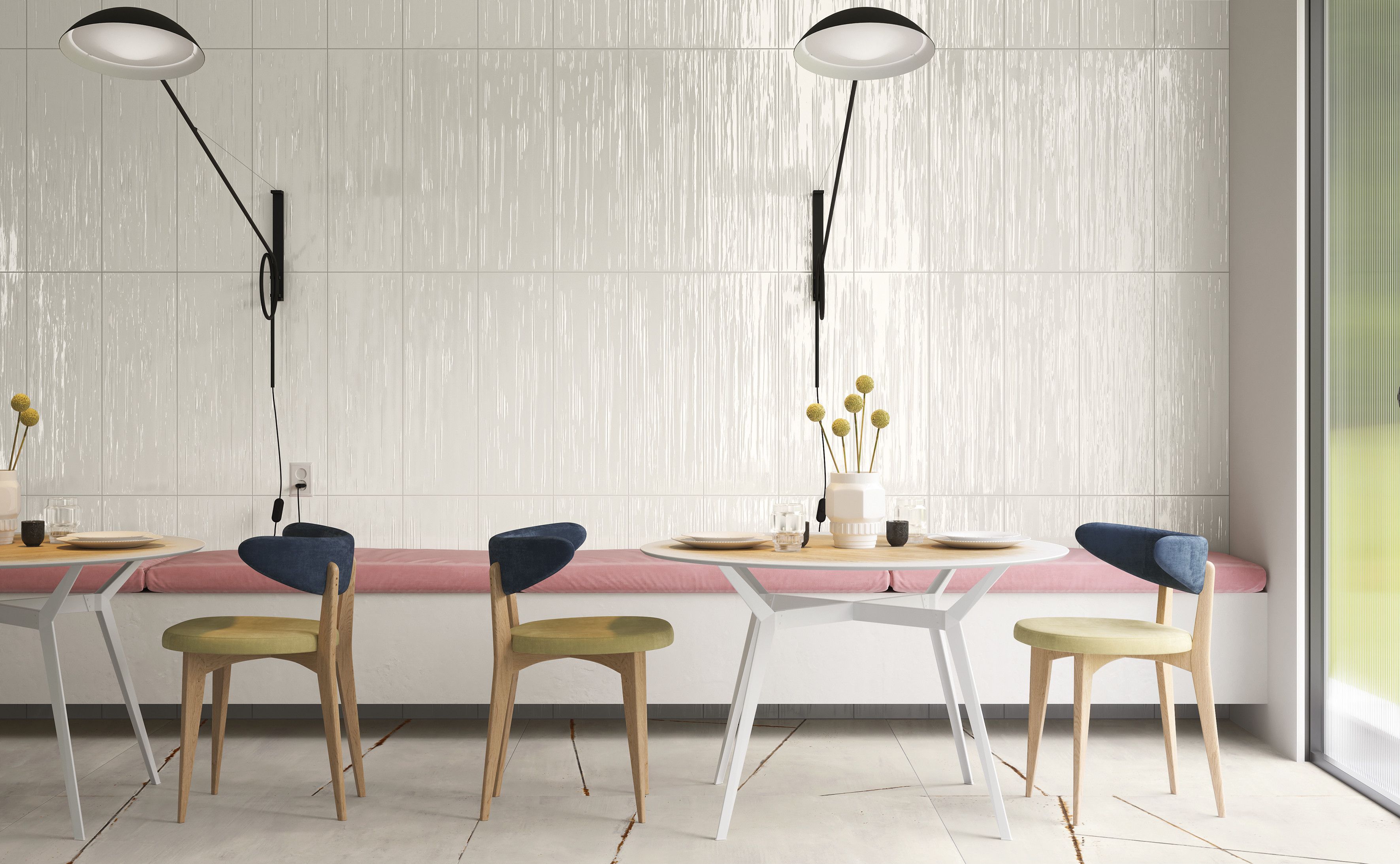 The Diesel Living with Iris Ceramica coverings collection