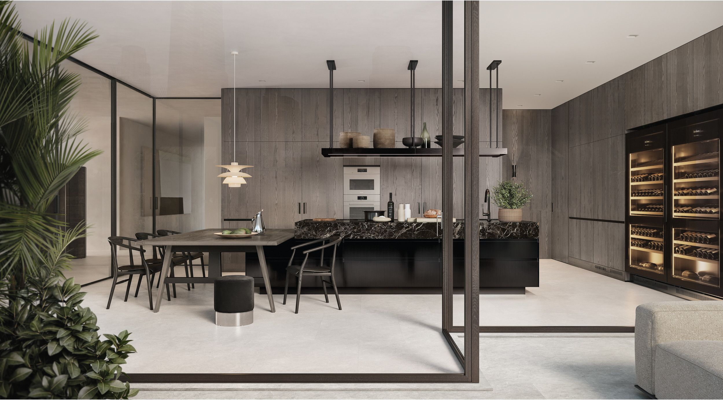 Arclinea exhibition at Milan Design Week 2025 for its 100th anniversary