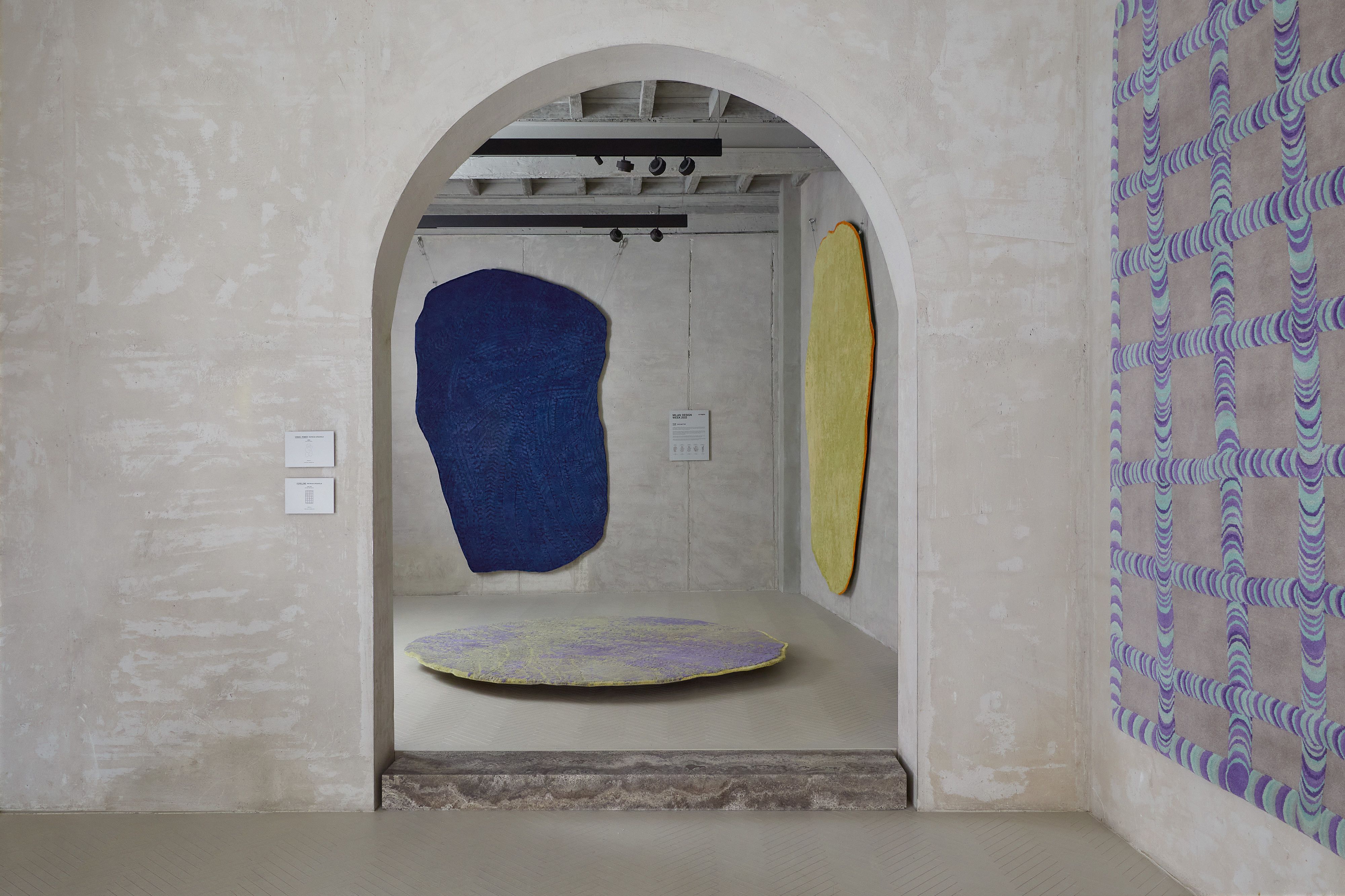 The new cc-tapis handcrafted rugs made of Himalayan wool