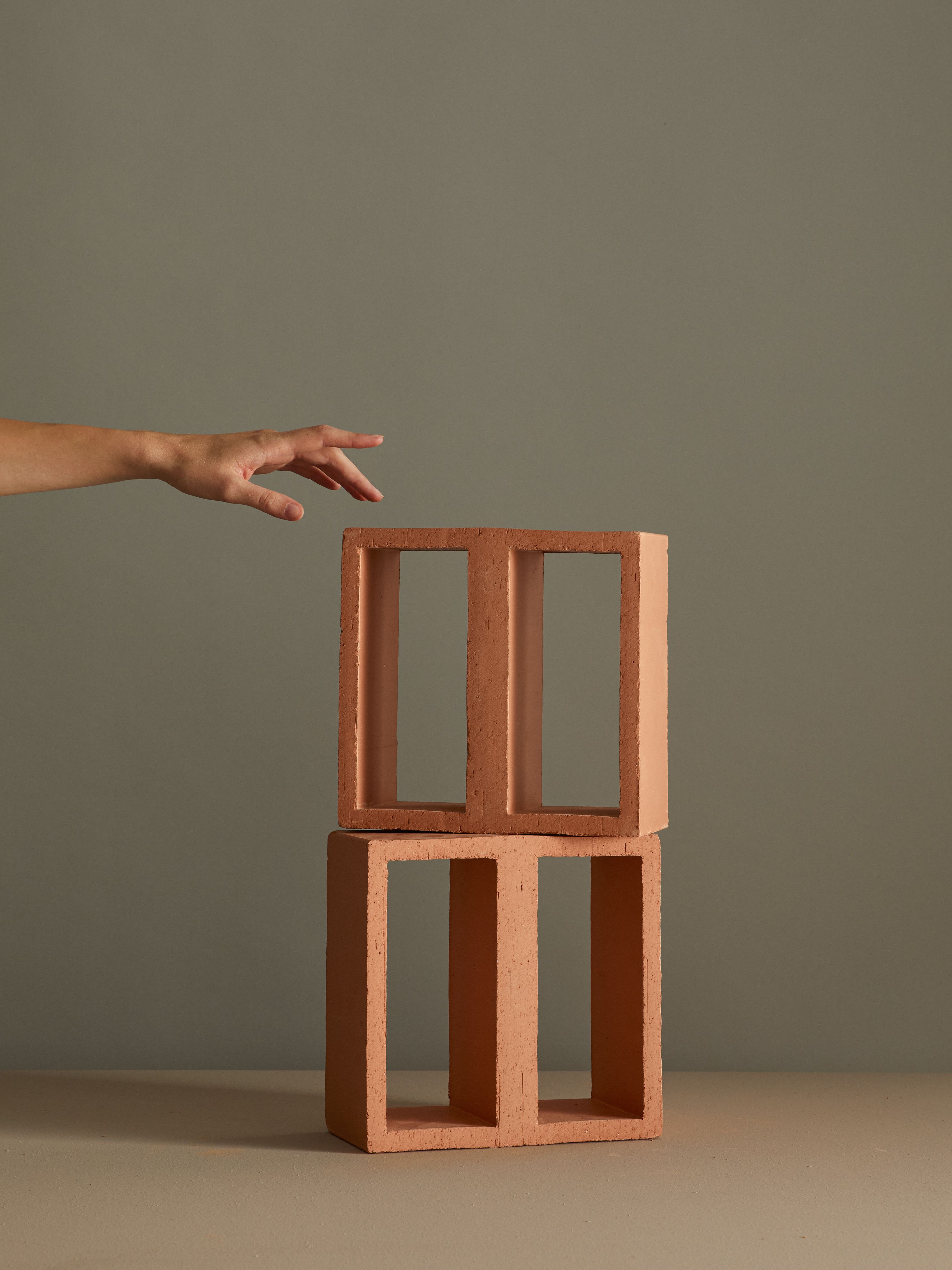 The new Mutina terracotta brick designed by Michael Anastassiades