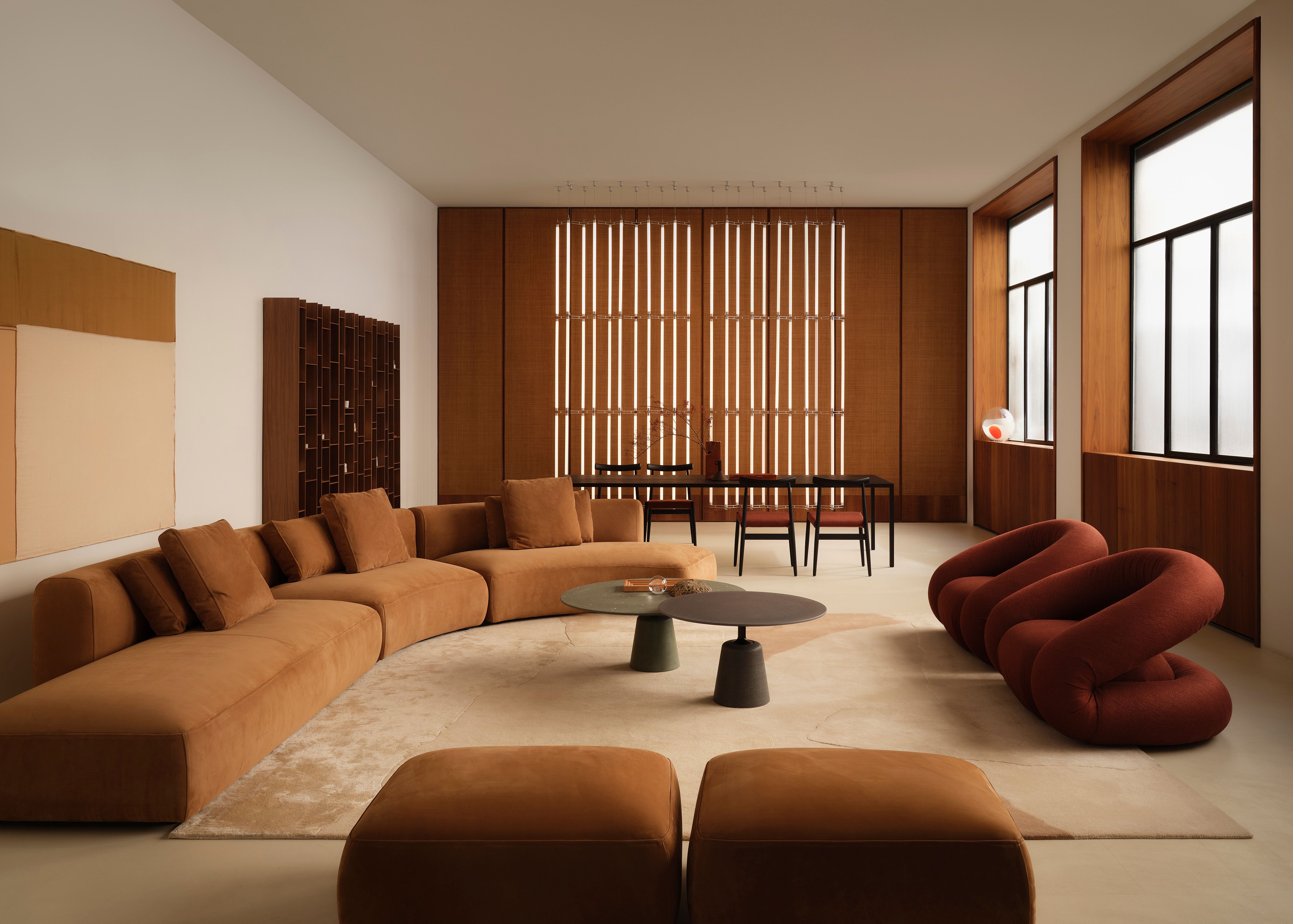 MDF Italia events dedicated to the modular sofa system Array