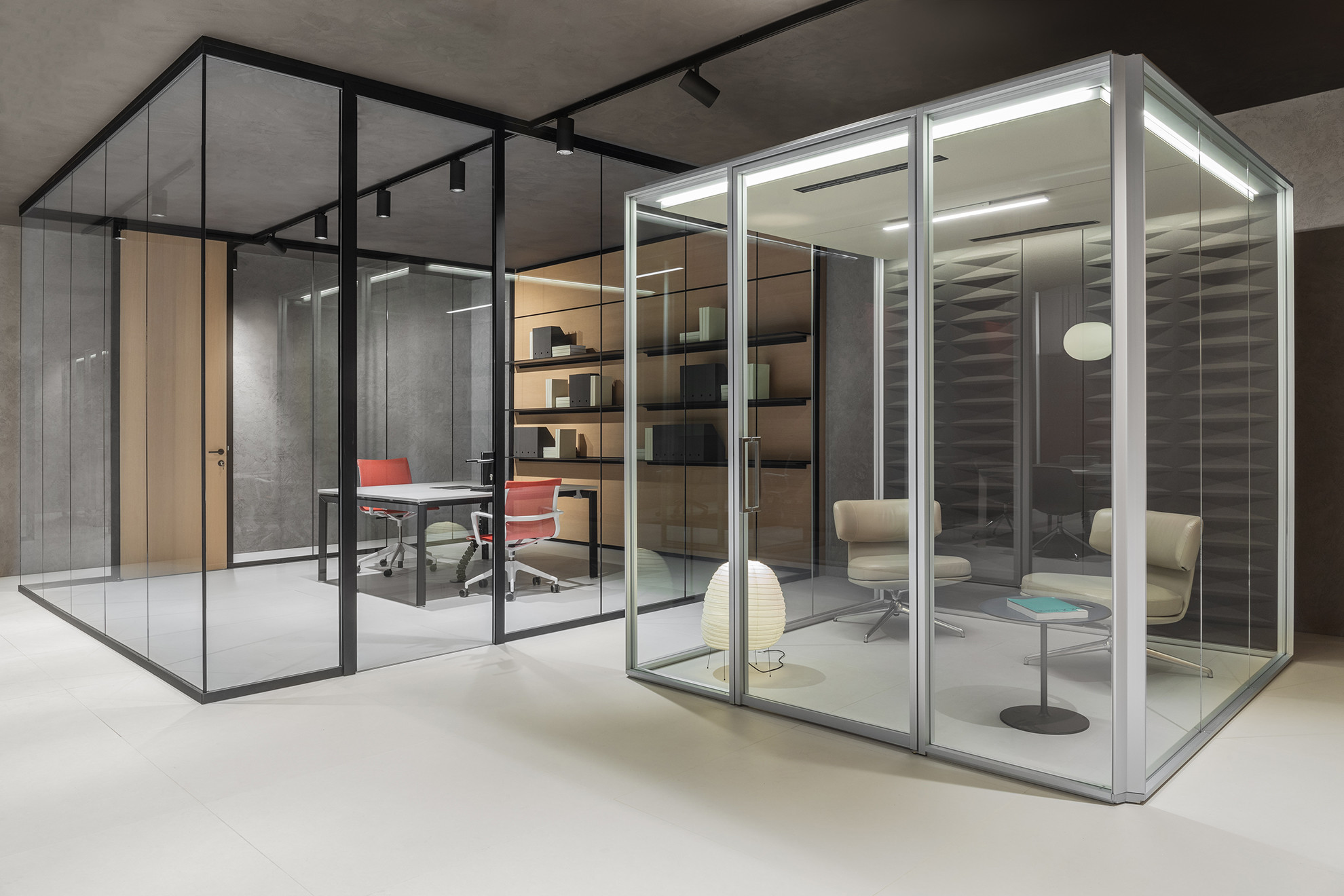 The new Citterio showroom in the Sirone headquarters
